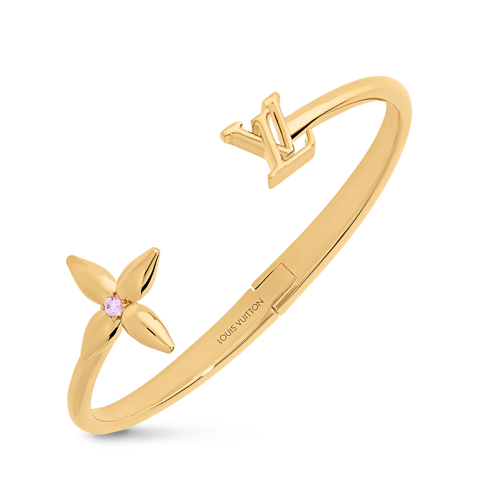 Louisette Signature Bracelet - Luxury S00 Gold | LOUIS VUITTON